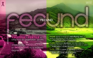 fecund: fruitful | iwork3 | alex chong