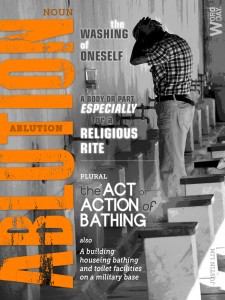 Ablution: religious washing | iwork3 | alex chong